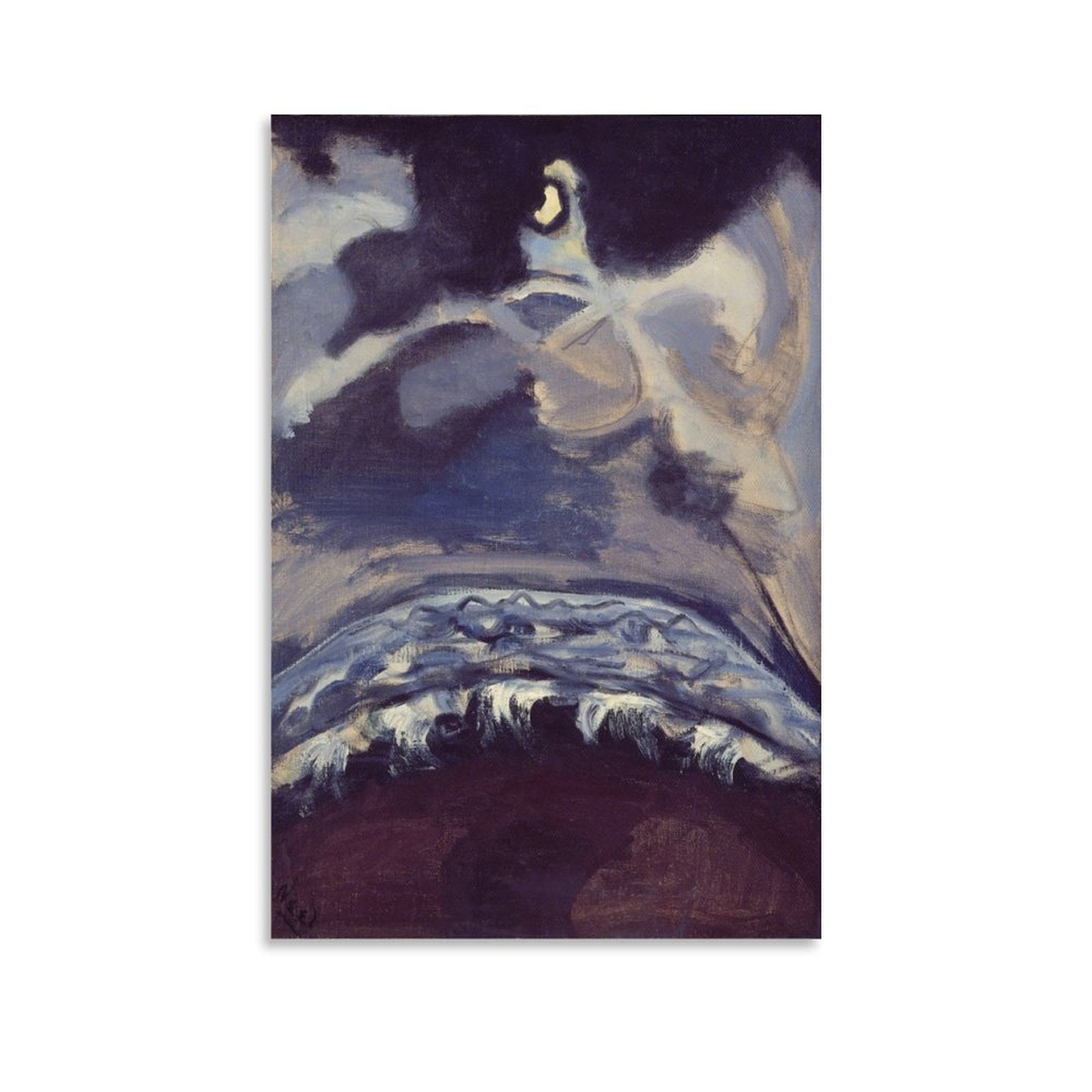 THE SEA 1947 by Alice Neel Painting Artworks Picture Print Poster Wall ...