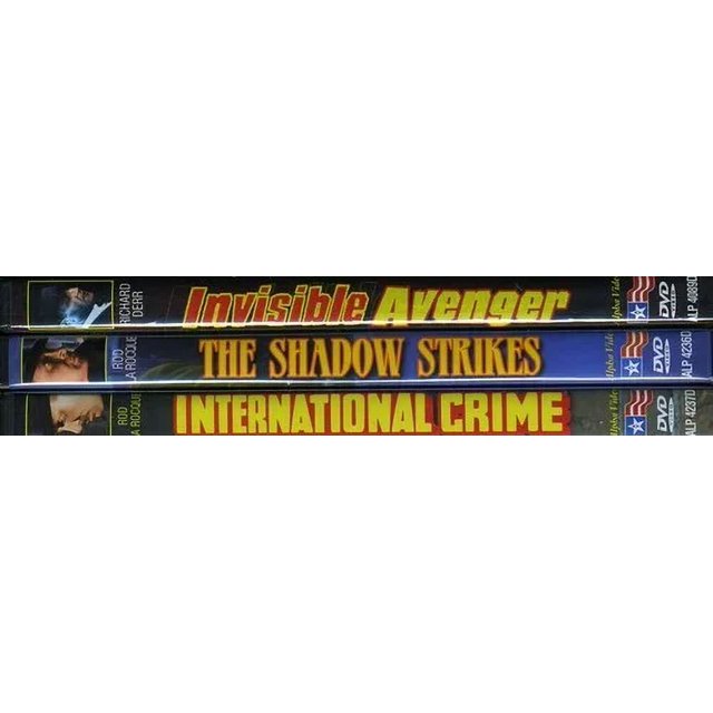 THE SHADOW COLLECTION (INTERNATIONAL CRIME / INVISIBLE AVENGER / THE ...