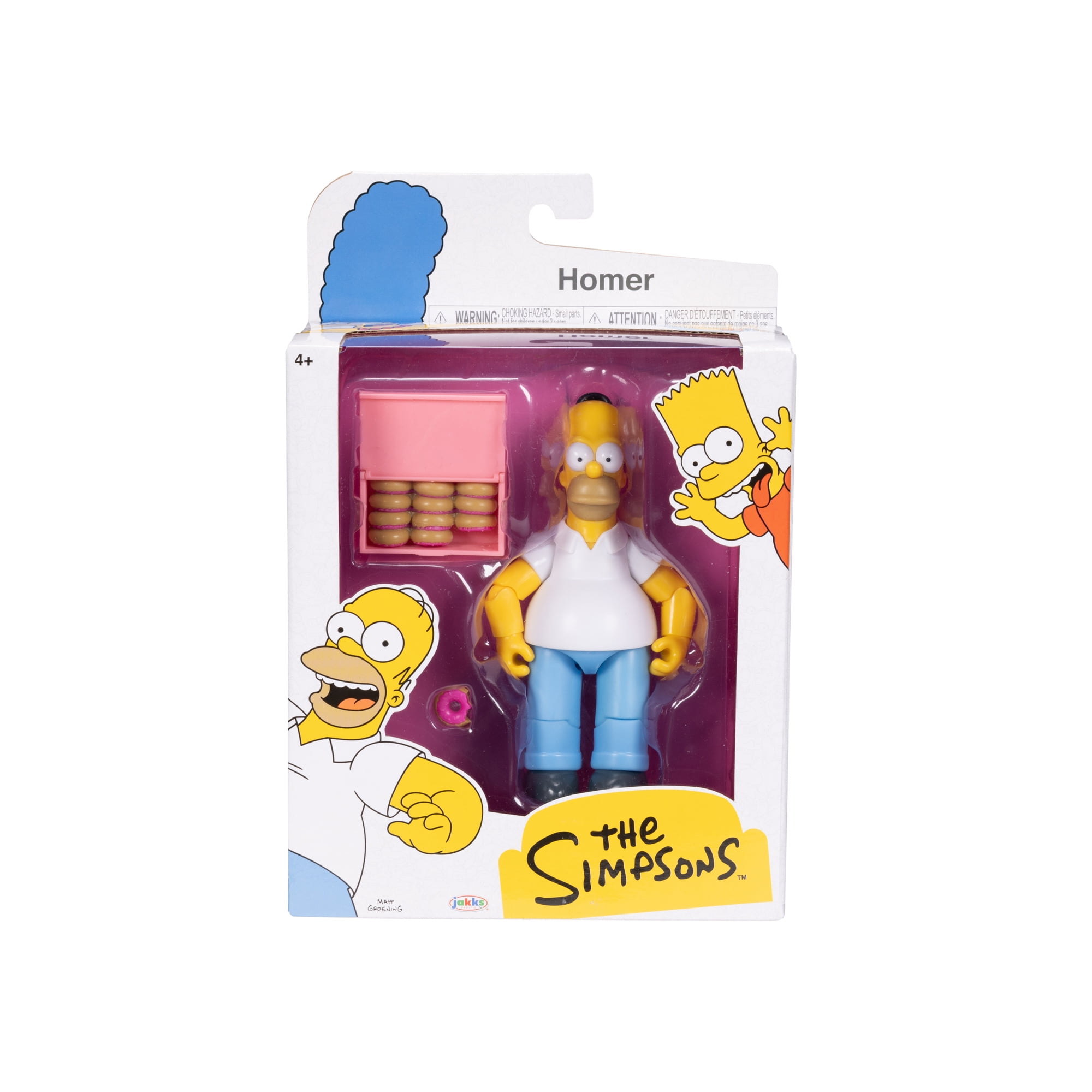 The Simpsons 5 inch Homer Simpson Action Figure with Accessory for ...