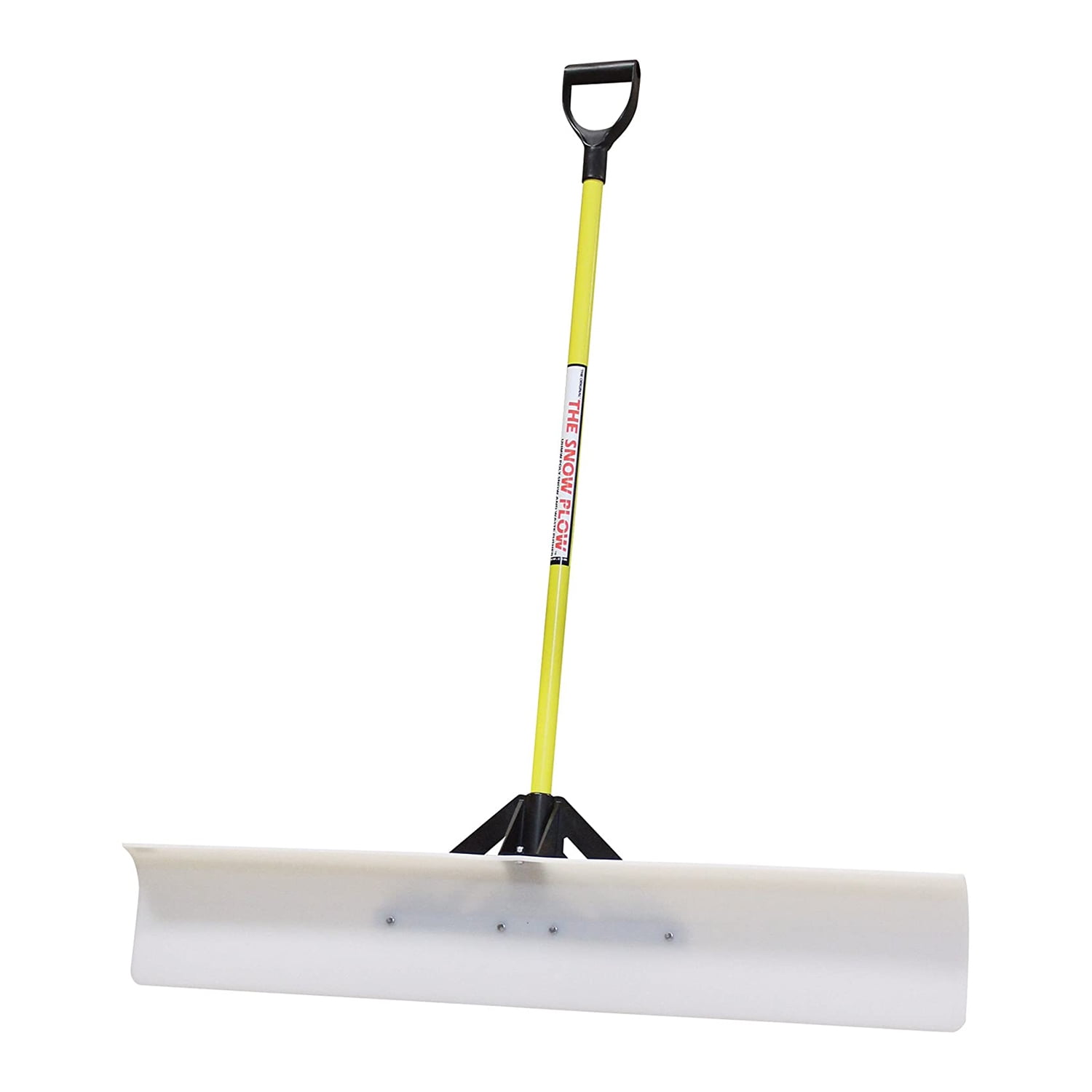 THE SNOWPLOW Original 48 Inch Blade Snow Pusher Shovel with Handle ...