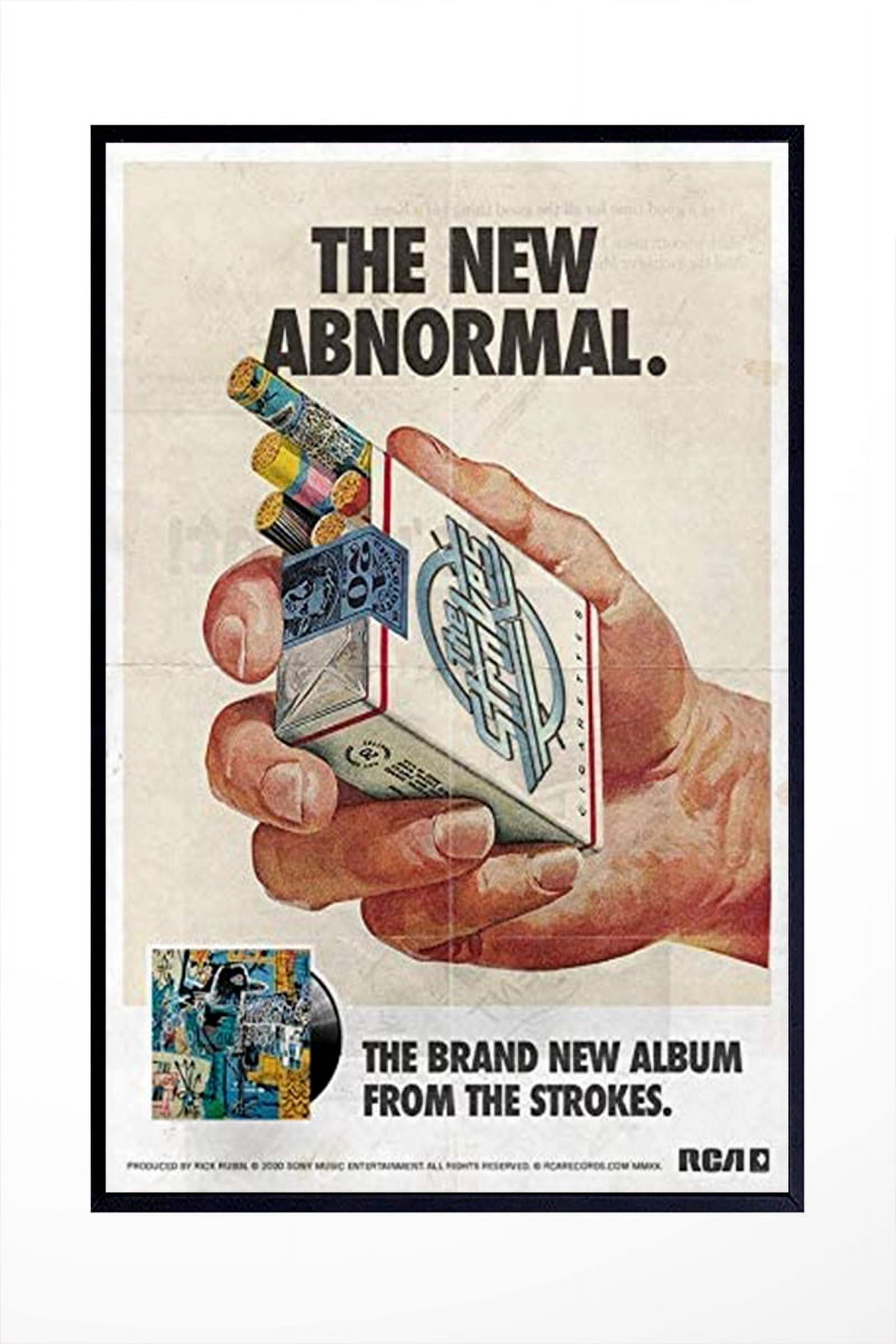 THE STROKES THE NEW ABNORMAL ALBUM COVER Poster Print Art JULIAN ...