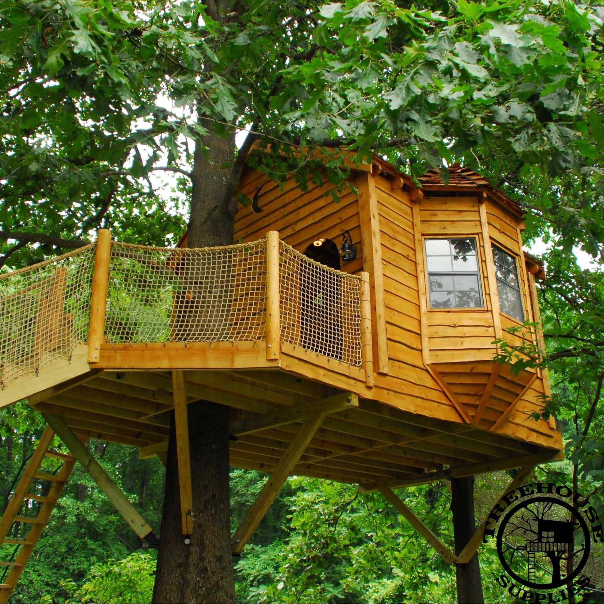 THE TAHOE © : 2 Tree Rectangular Treehouse Plan - Walmart.com