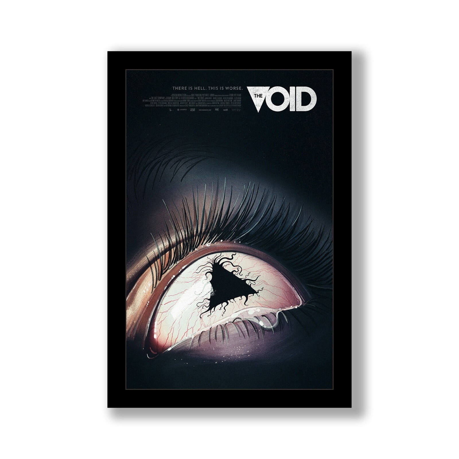 THE VOID - 11x17 Framed Movie Poster by Wallspace - Walmart.com