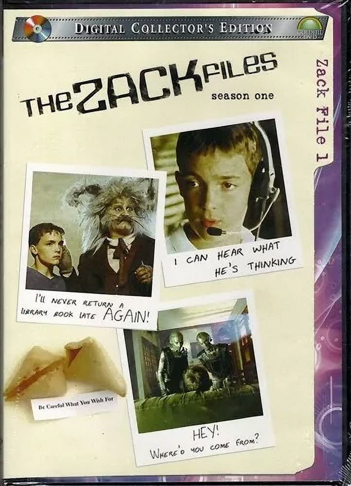 THE ZACK FILES TV SERIES COMPLETE SEASON 1 New Sealed DVD | #Catalog ...