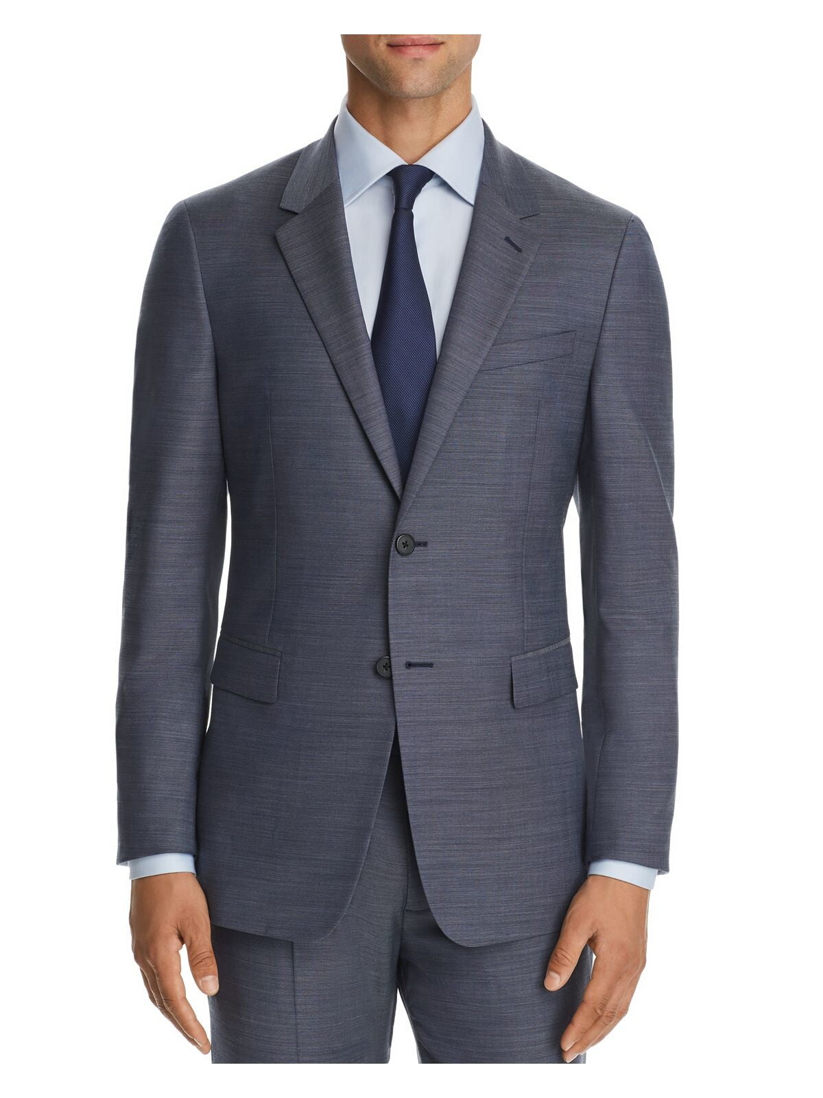 THEORY Mens Chambers Navy Single Breasted, Slim Fit Suit Separate Blazer Jacket 38R - Walmart.com