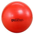 THERABAND 55 cm Red Stability Ball for Core Gym Workout & Exercise, 1 ...