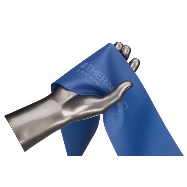 THERABAND Professional Latex Band, Blue, Extra Heavy, 5 Ft, Level 5 ...