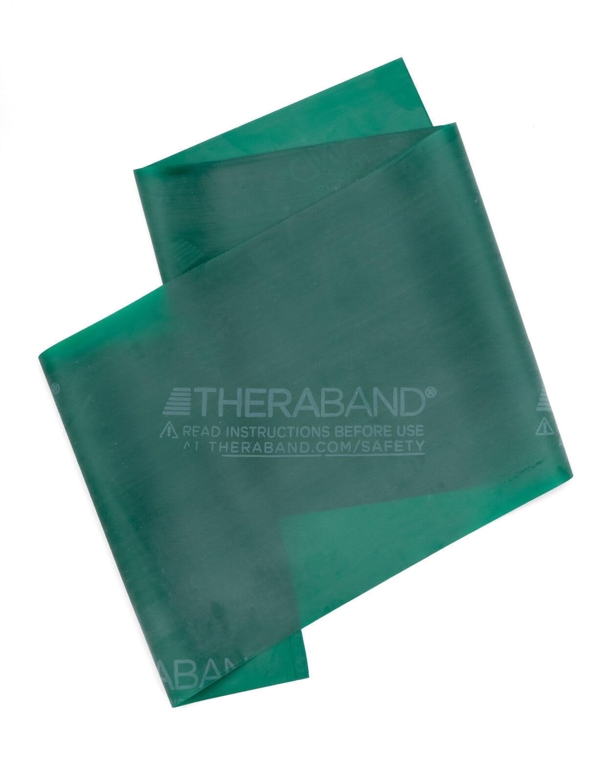 THERABAND Professional Latex Band, Green, Heavy, 6 Ft, Level 4 ...