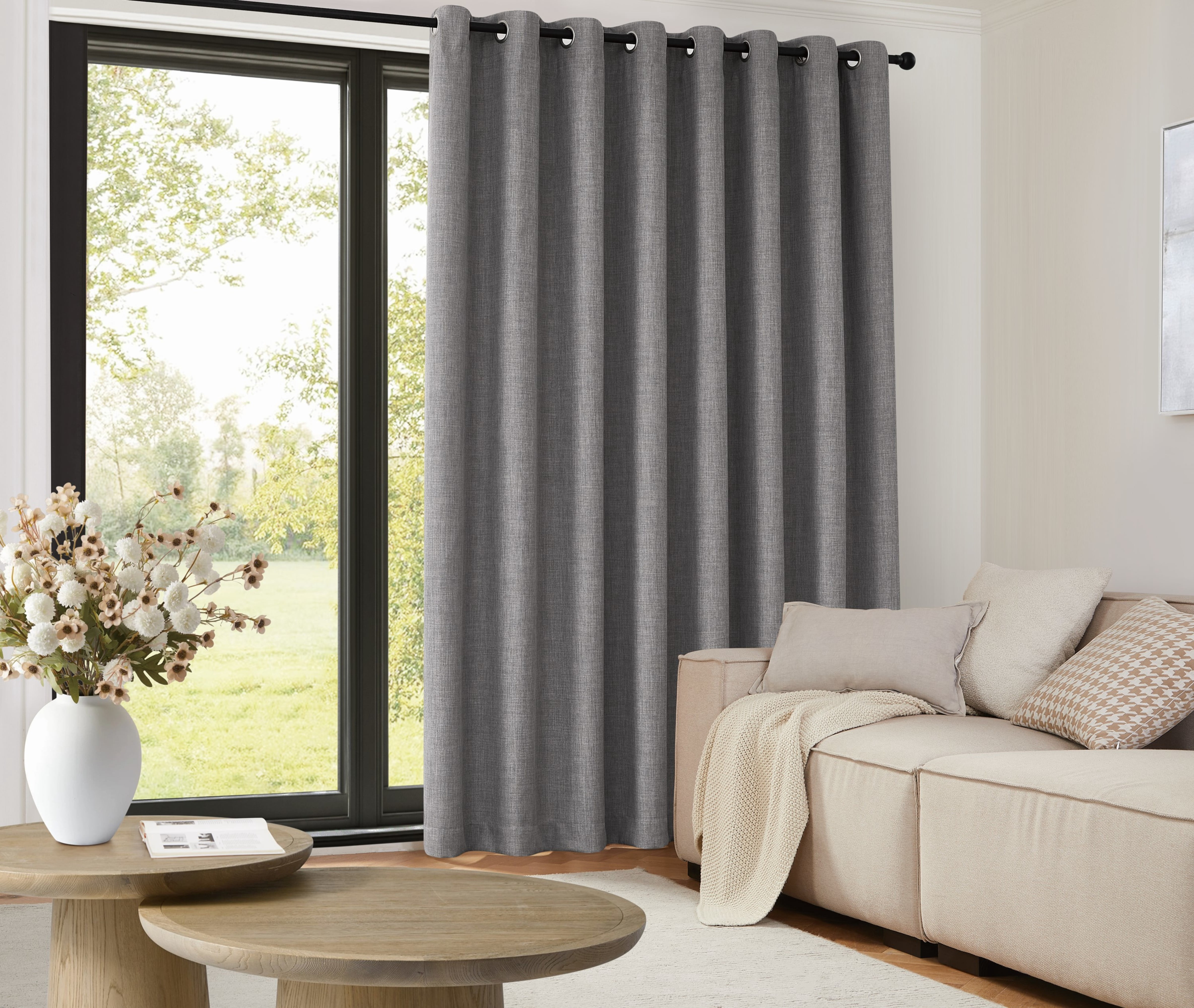 THERMALBARRIER™ I-SNAP™ Insulated Grommeted Patio Door Panel with ...