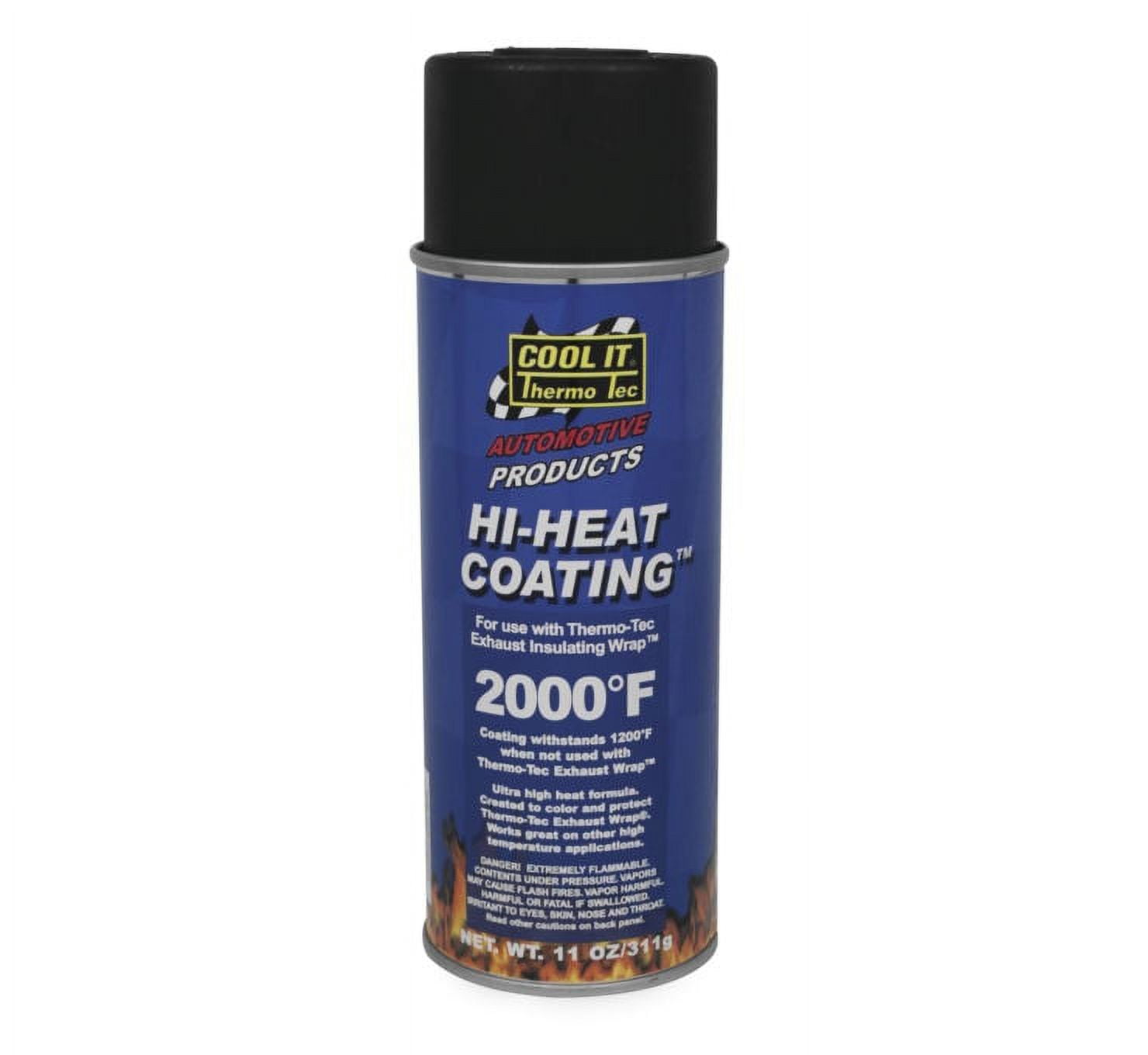 THERMO TEC Exhaust Wrap Spray Coating Black 12001 - Walmart.com