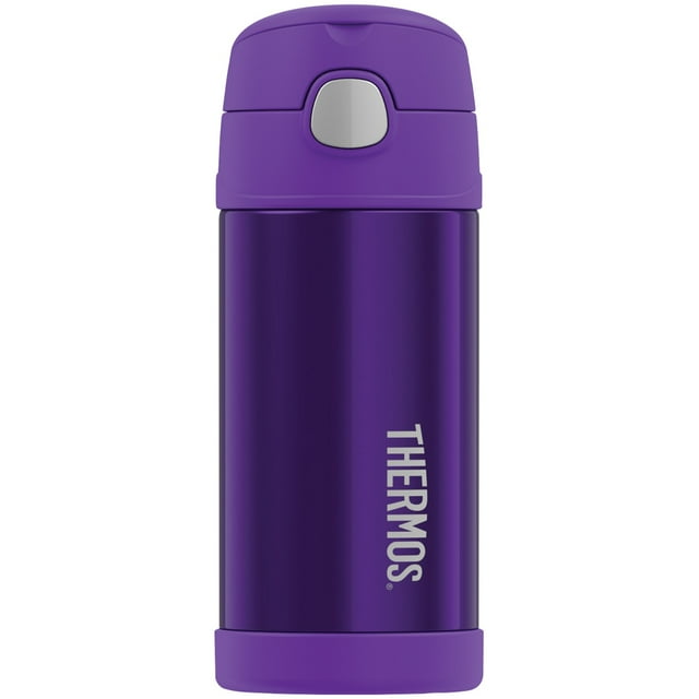 Thermos 12 oz. Kid's Funtainer Insulated Water Bottle - Purple - Walmart.com