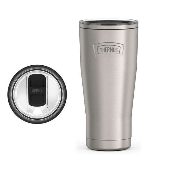 THERMOS ICON SERIES, Stainless Steel Cold Tumbler with Slide Lock, 24 ...