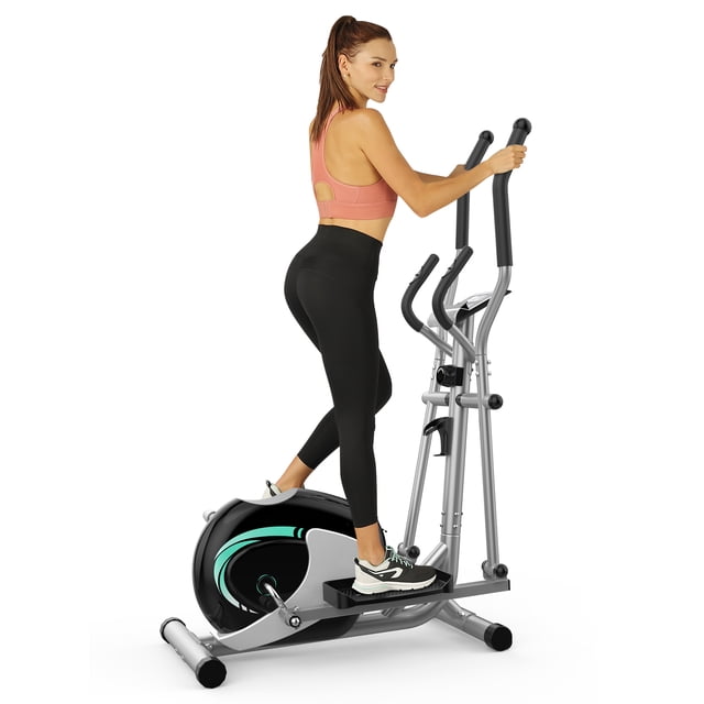 THERUN Home Use Elliptical Machine, Quiet Magnetic Trainer, 8-Level ...