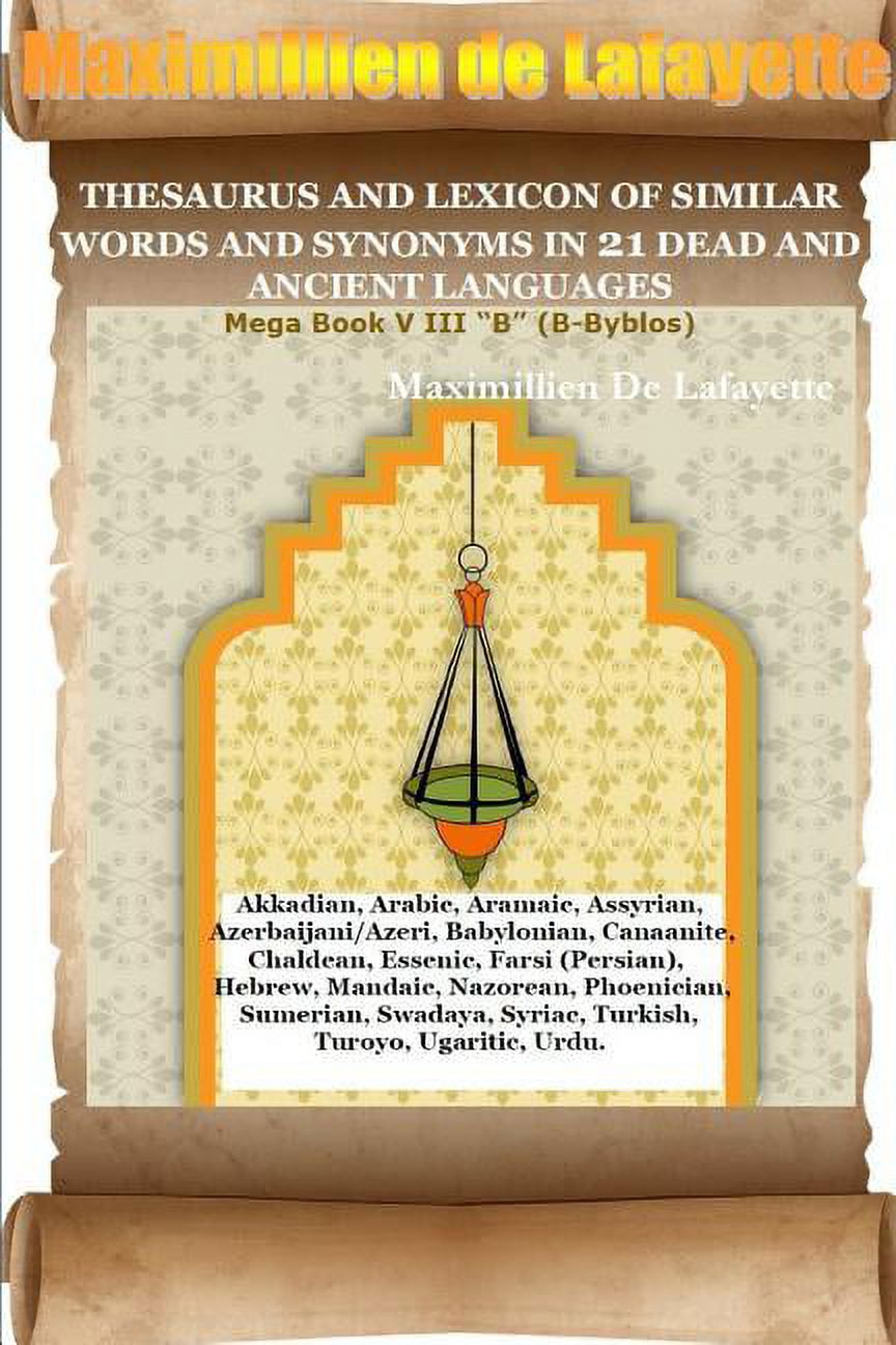 THESAURUS AND LEXICON OF SIMILAR WORDS AND SYNONYMS IN 21 DEAD AND ...