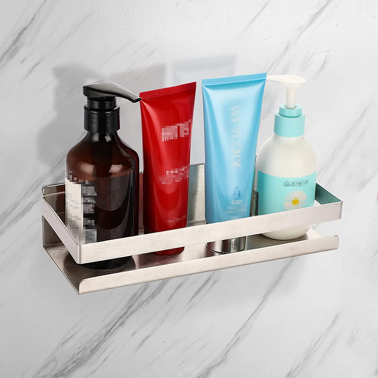 THESG-10 Inch Bathroom Shower Shelf Stainless Steel Bath Kitchen Basket ...