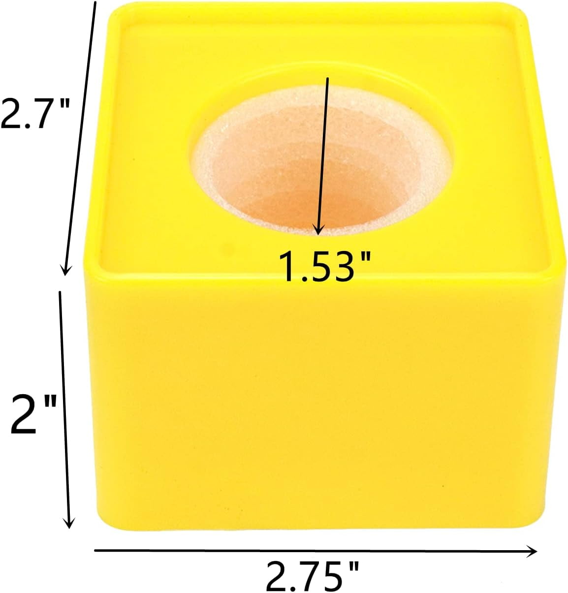 THESG-2Pcs Cube Microphone Stands,Microphone Square Interview Logo Flag ...