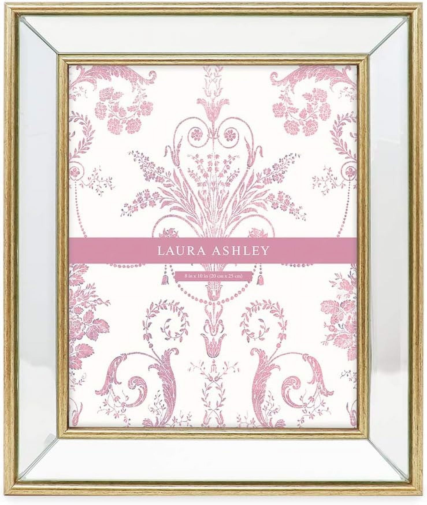 THESG-8x10 Gold Beveled Mirror Picture Frame, Classic Mirrored Frame ...