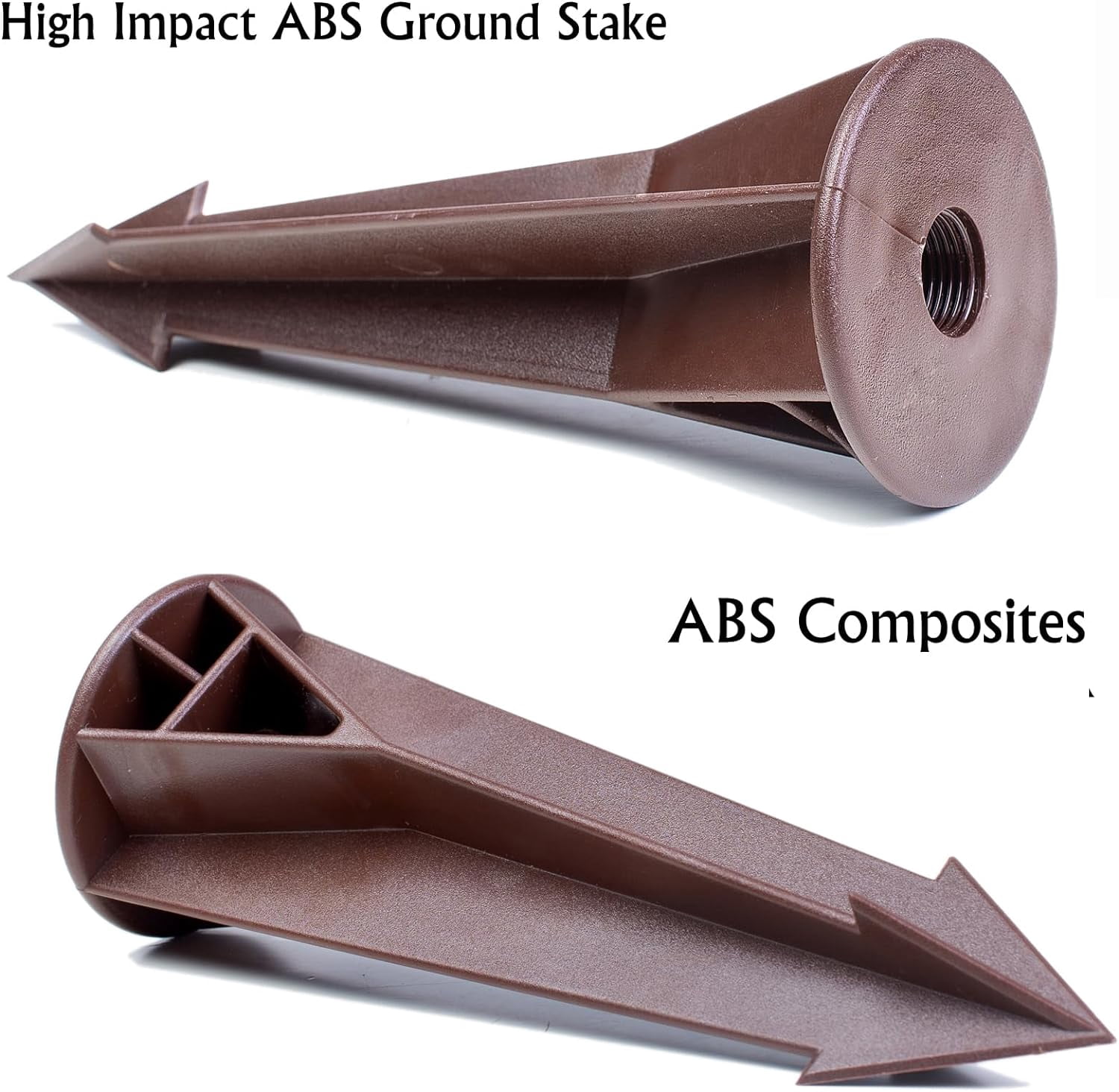 THESG-ABS Plastic Ground Stake Spike Replacement for Low Voltage ...