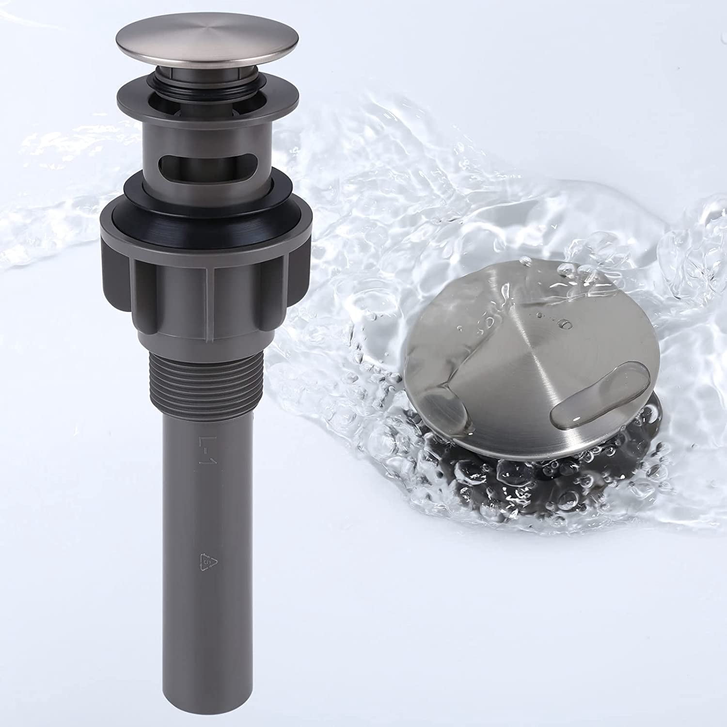 THESG-Bathroom Sink Stopper, Pop Up Drain Stopper for Bathroom Sink ...