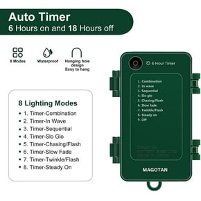 Battery Lights Timer