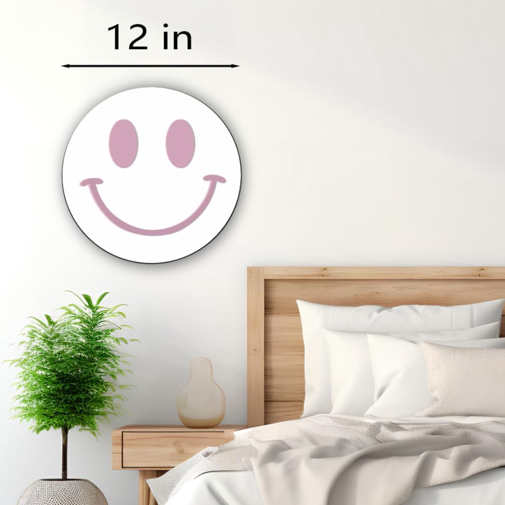 THESG-Cute Teenage Girl Room Smiling Face Decorative Mirror Academy ...