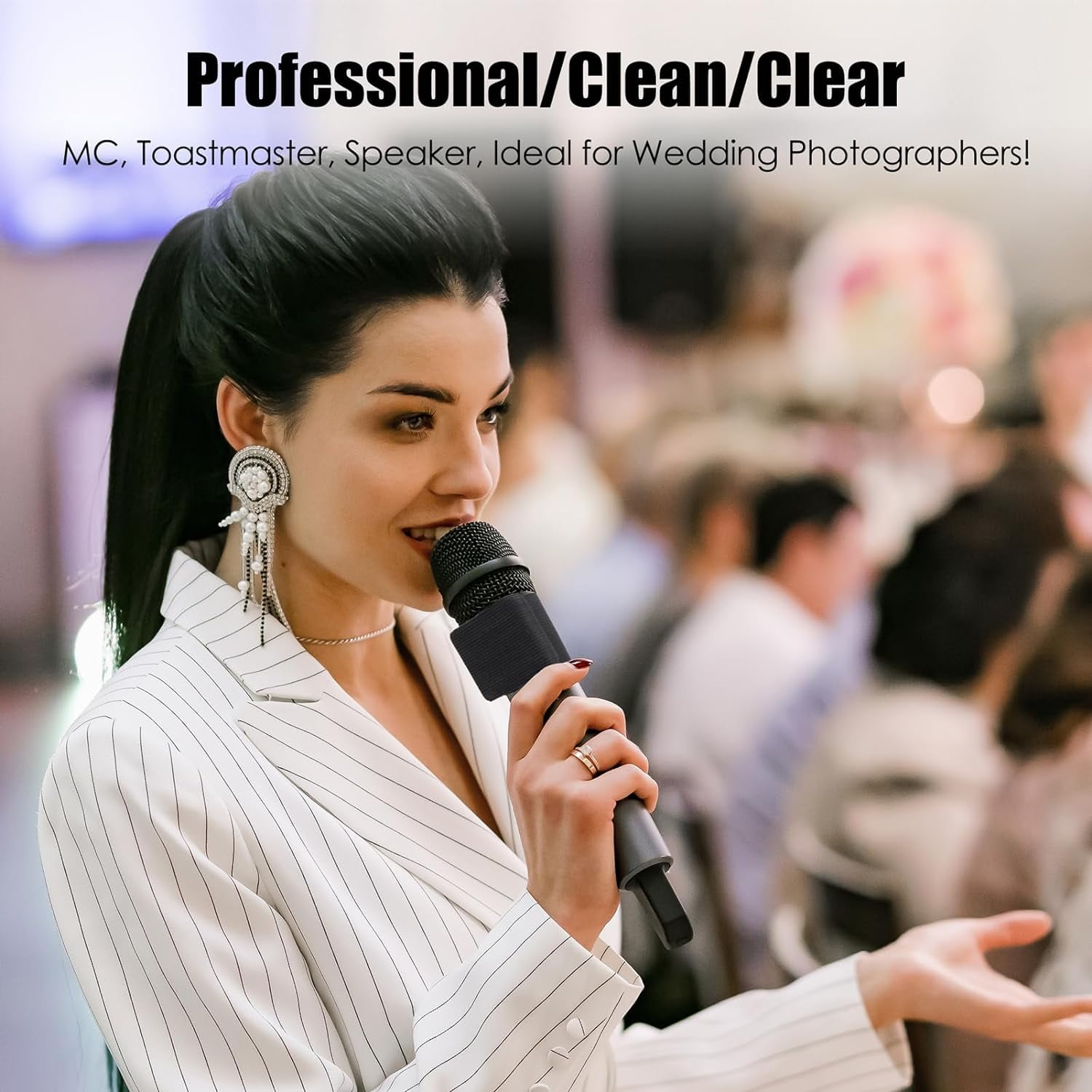 THESG-Handheld Microphone Elastic Sleeve, Attach Rode Wireless GO 2 on ...