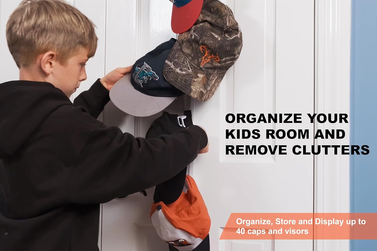 THESG-Hat Organizer Cap Rack FAV | Hat Racks | Hold up to 20 caps ...