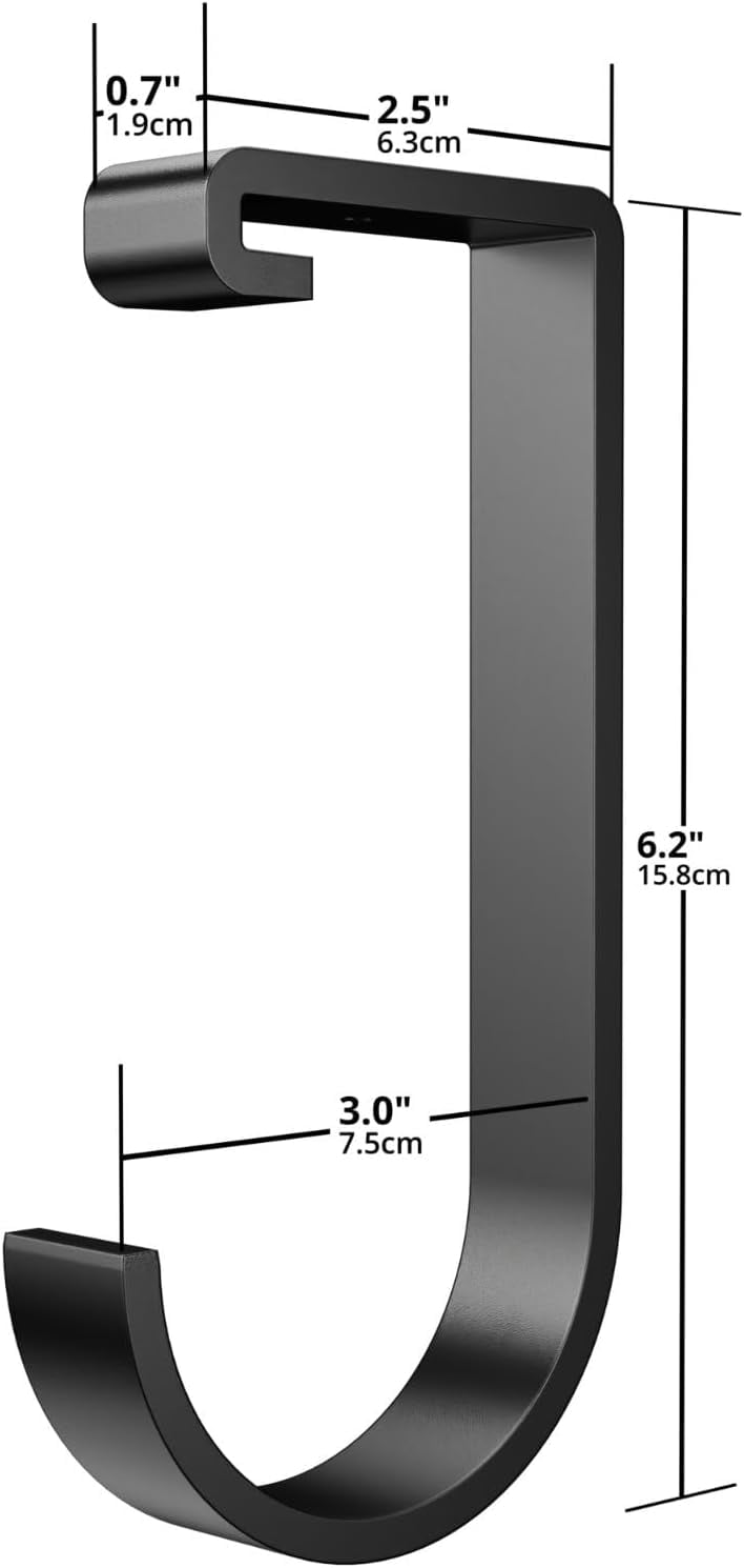THESG-Heavy-Duty 4-Pack Overhead Garage Ceiling Storage Hooks, Add-On ...