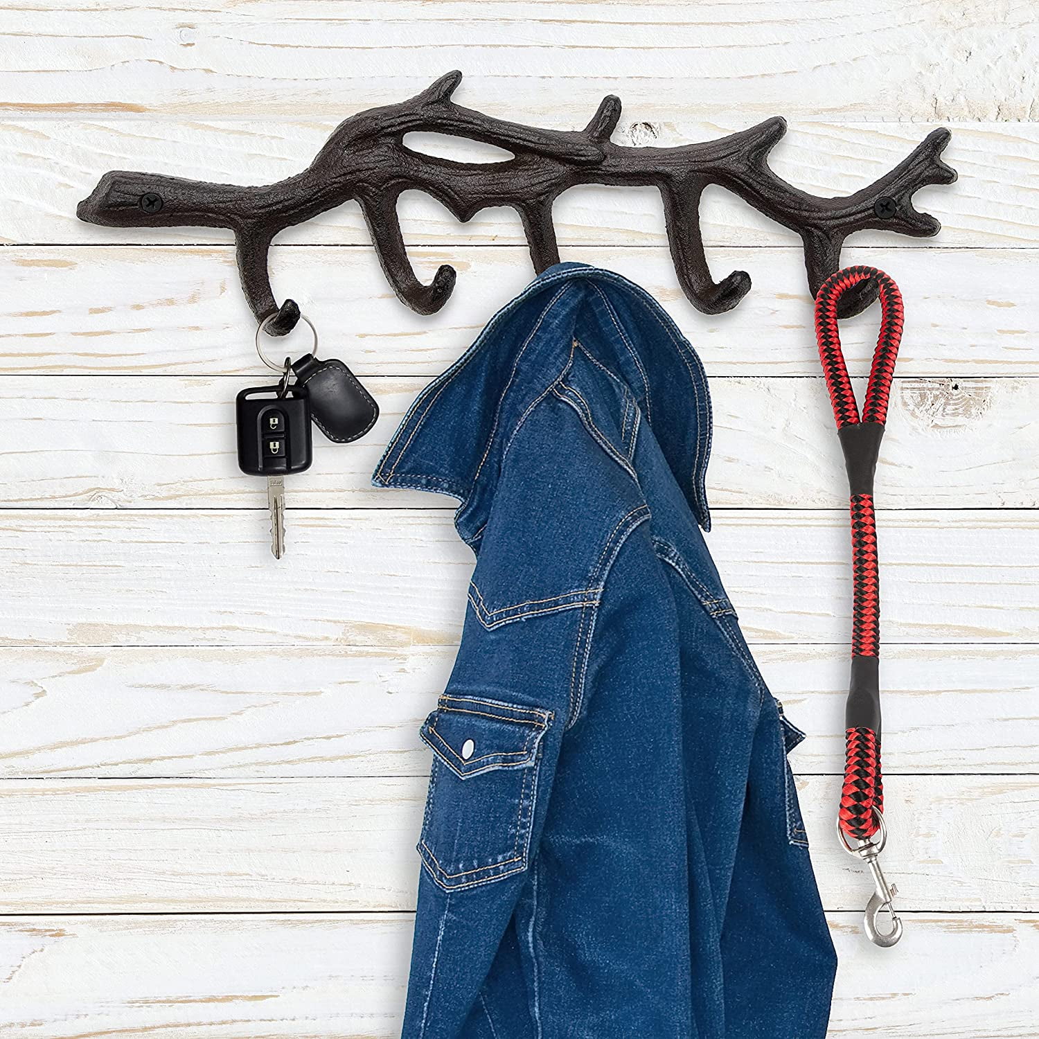 THESG-, Key Holder for Wall Mount, Cast Iron Key Hook, Tree Branch ...