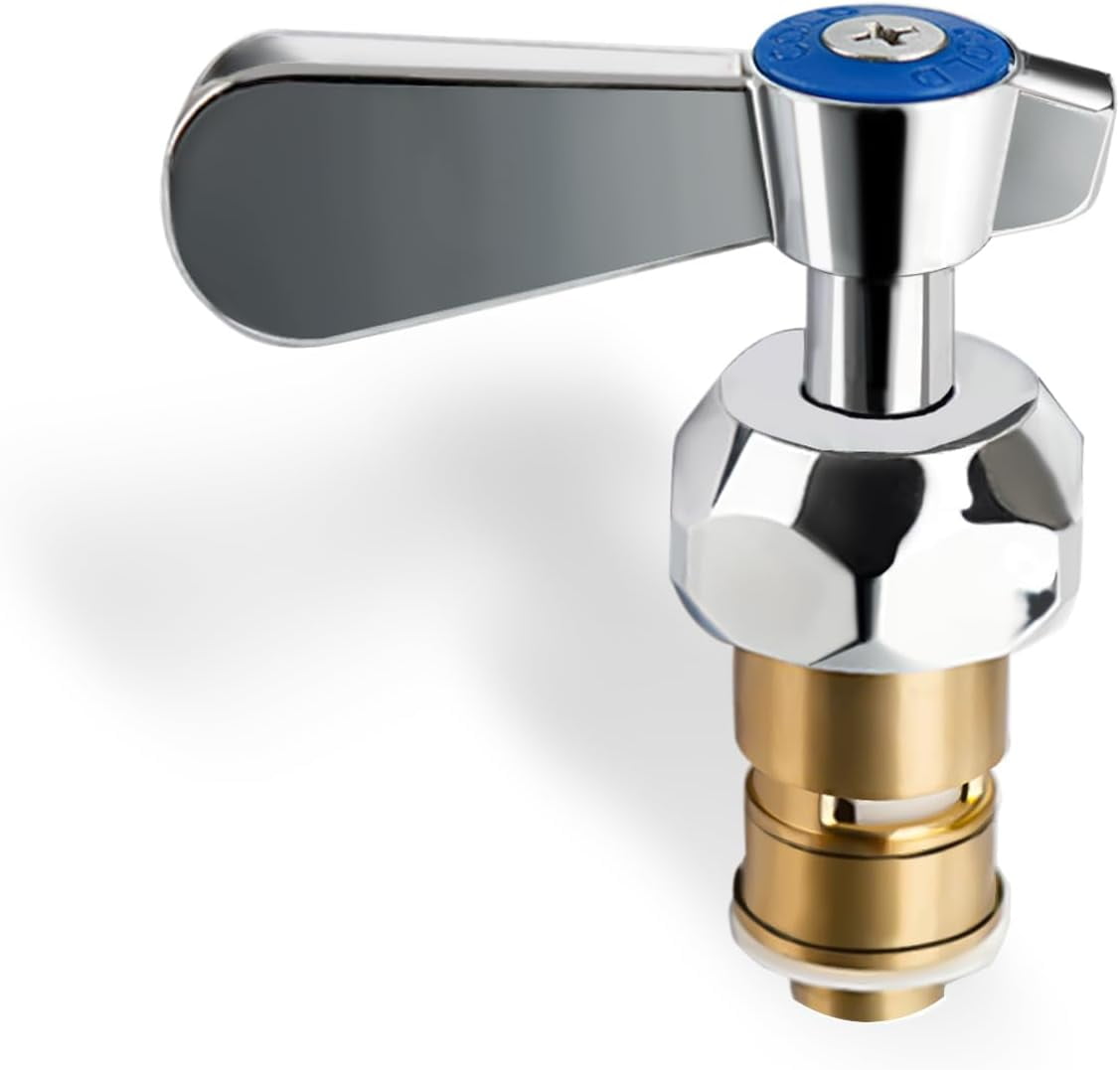 THESG-Lead-Free Brass Handle Stem Assembly Faucet Valve Commercial ...