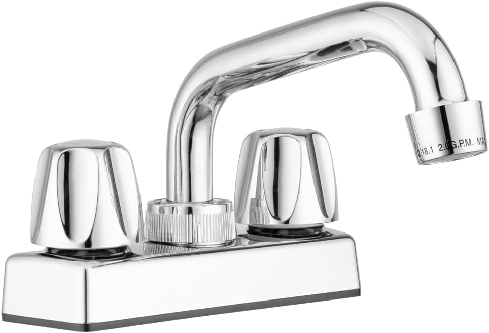 THESG-- Lynden Utility Laundry Sink Faucet with Swivel Stainless Steel ...