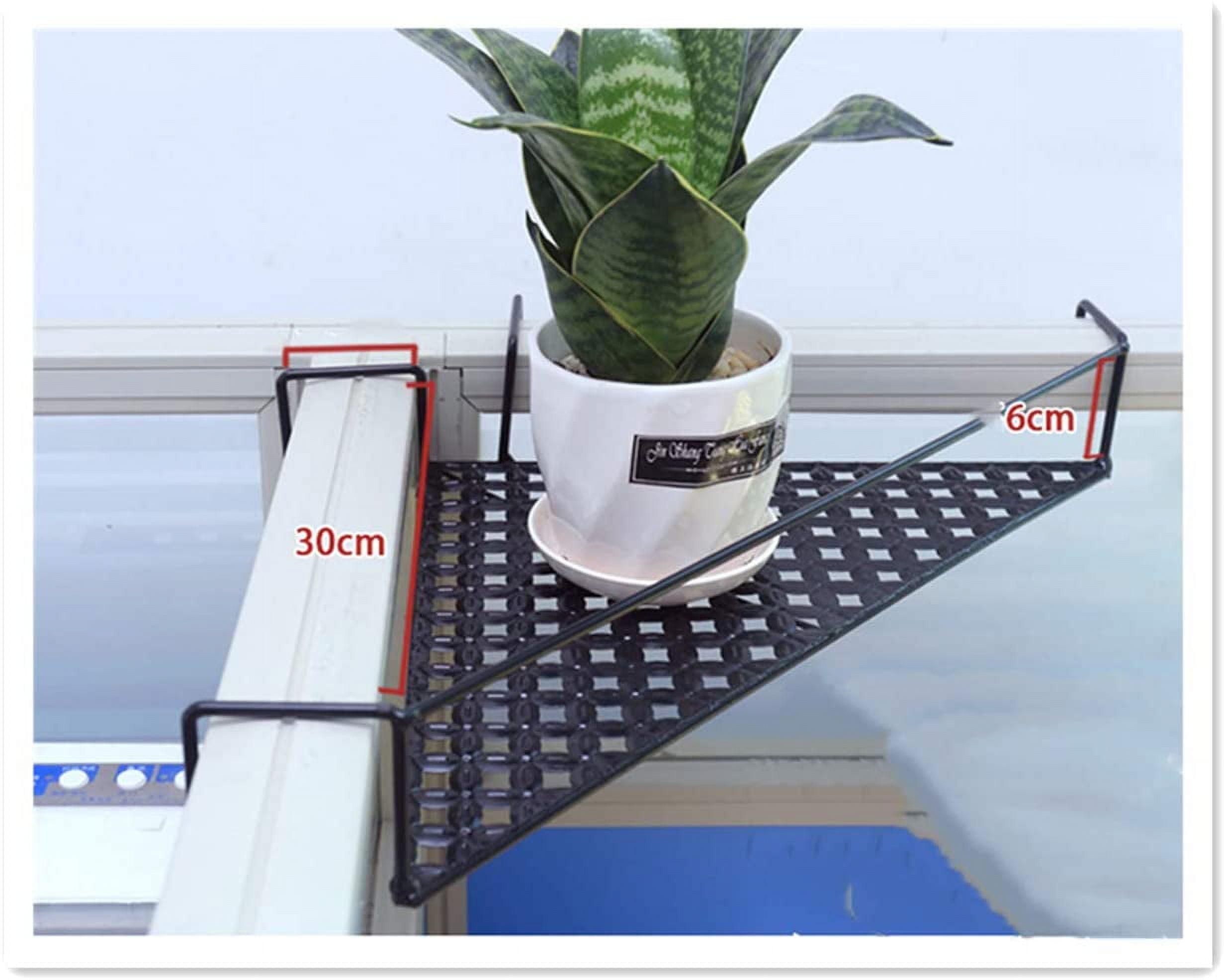 THESG-Office Cubicle Floating Corner Shelf Iron Wire Desk Sundries ...