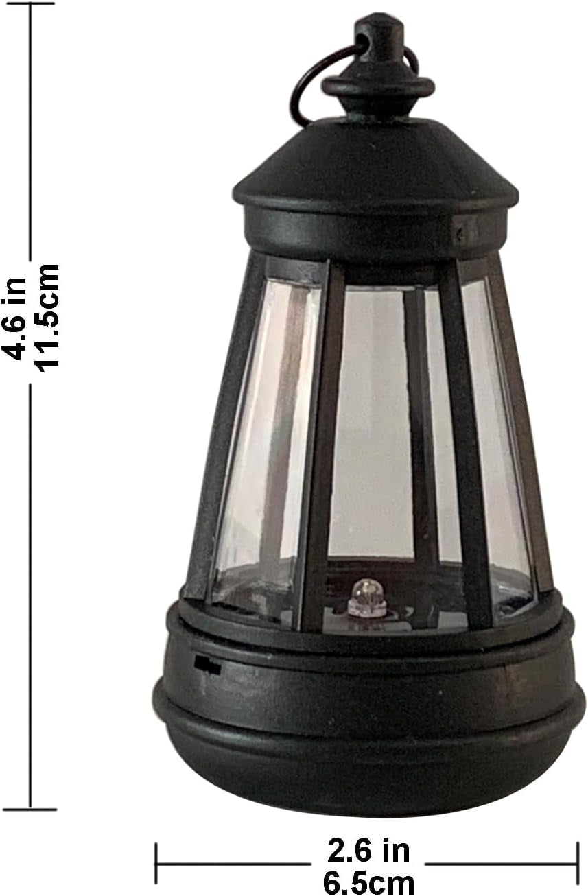 THESG-Outdoor Figurine Mini Solar Lantern Replacement LED DIY Small ...