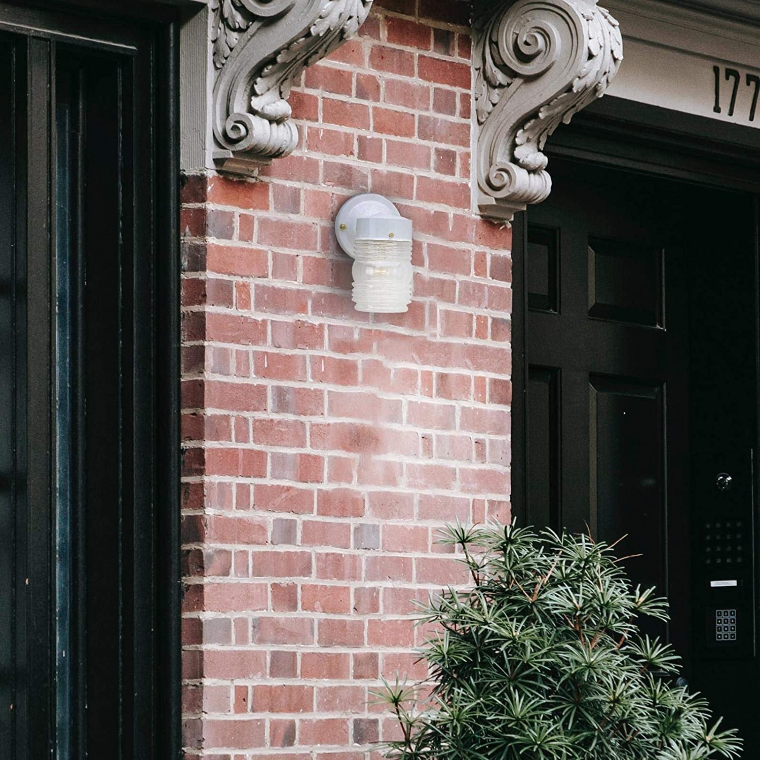 THESG-Outdoor Porch Light House Fixture Wall Mount Light Lantern Sconce ...