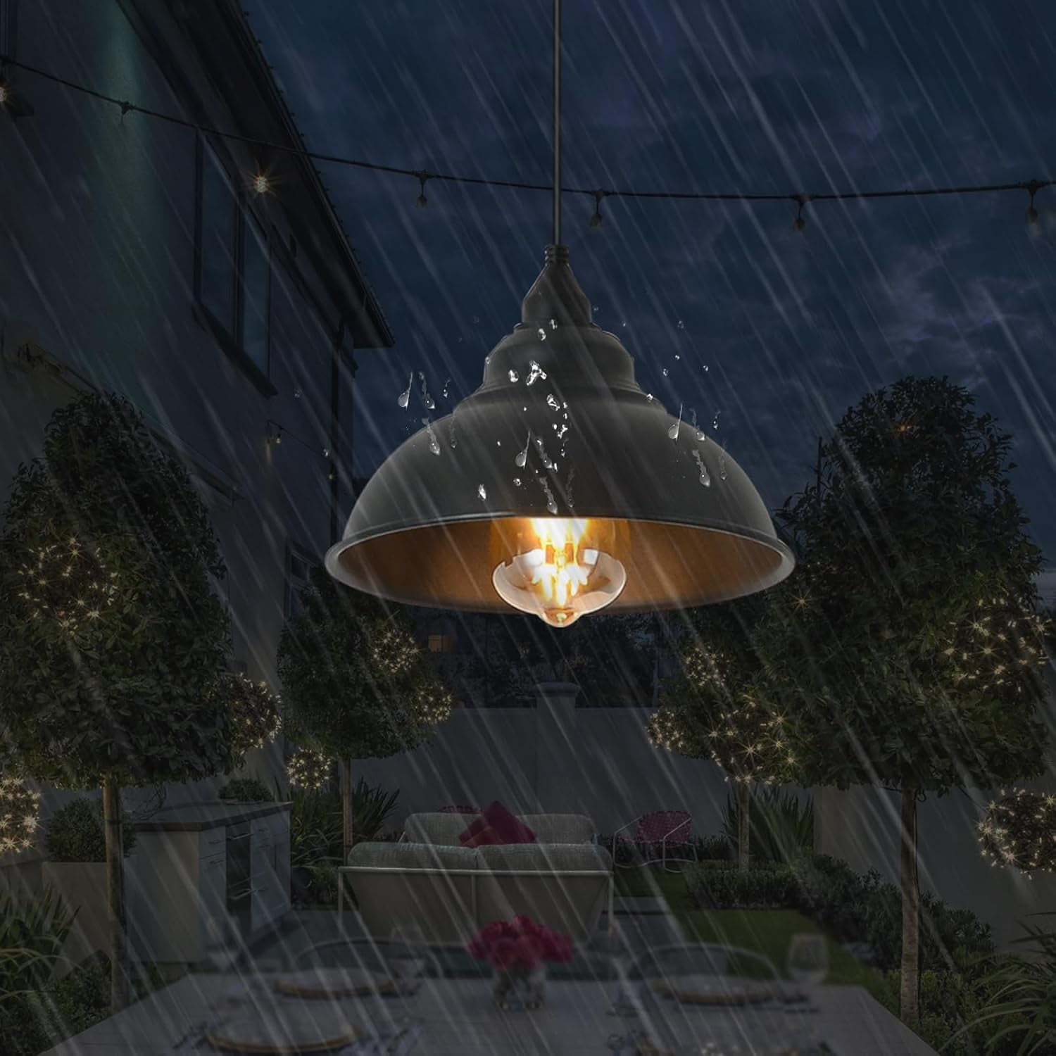 THESG-Plug in Pendant Light Fixtures Hanging Lamp Shades Hanging Light ...