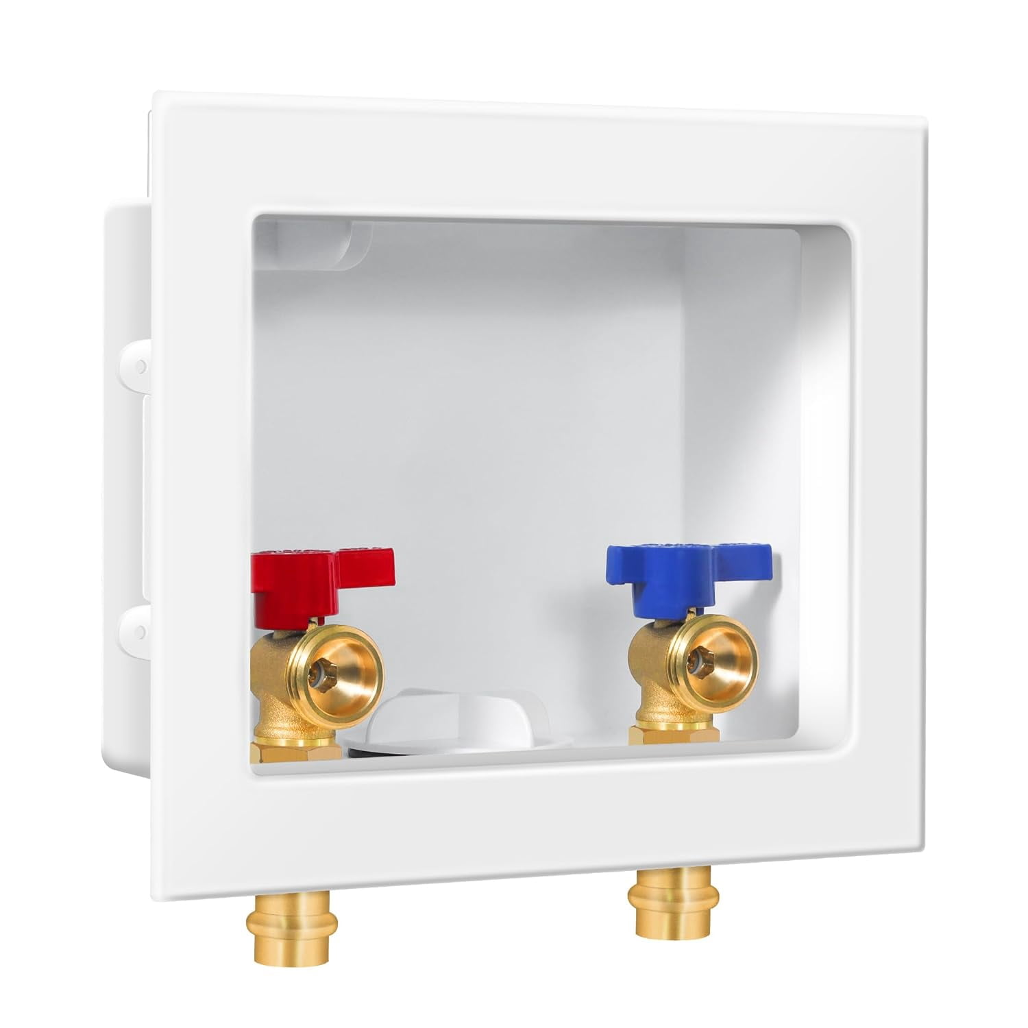 THESG-Press Washing Machine Outlet Box with Center Drain, 1/2 Inch ...