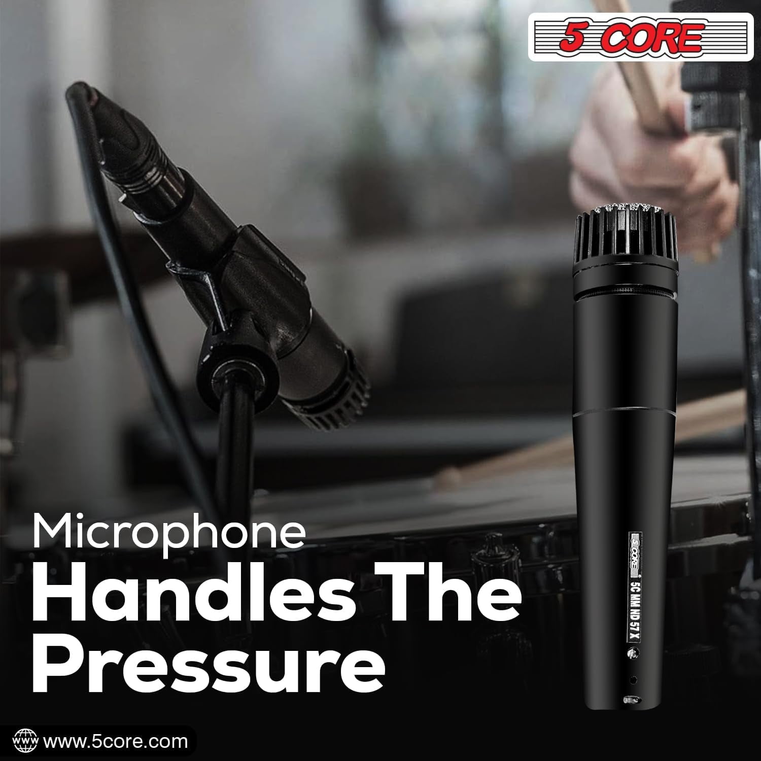 THESG-Professional Dynamic Vocal Microphone Neodymium Cardioid ...