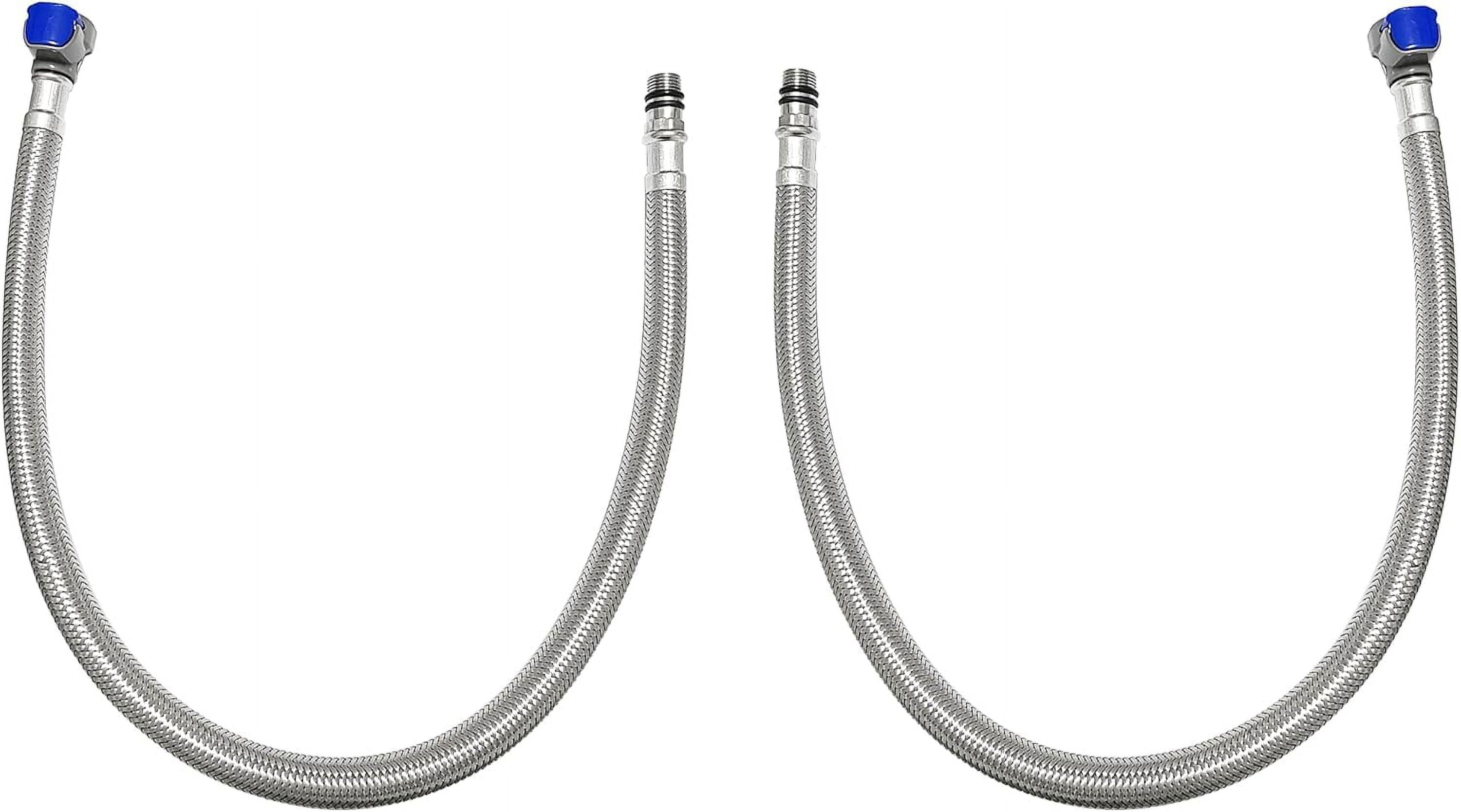 THESG-Quick Connect Faucet Water Supply Lines for Widespread Bathroom ...