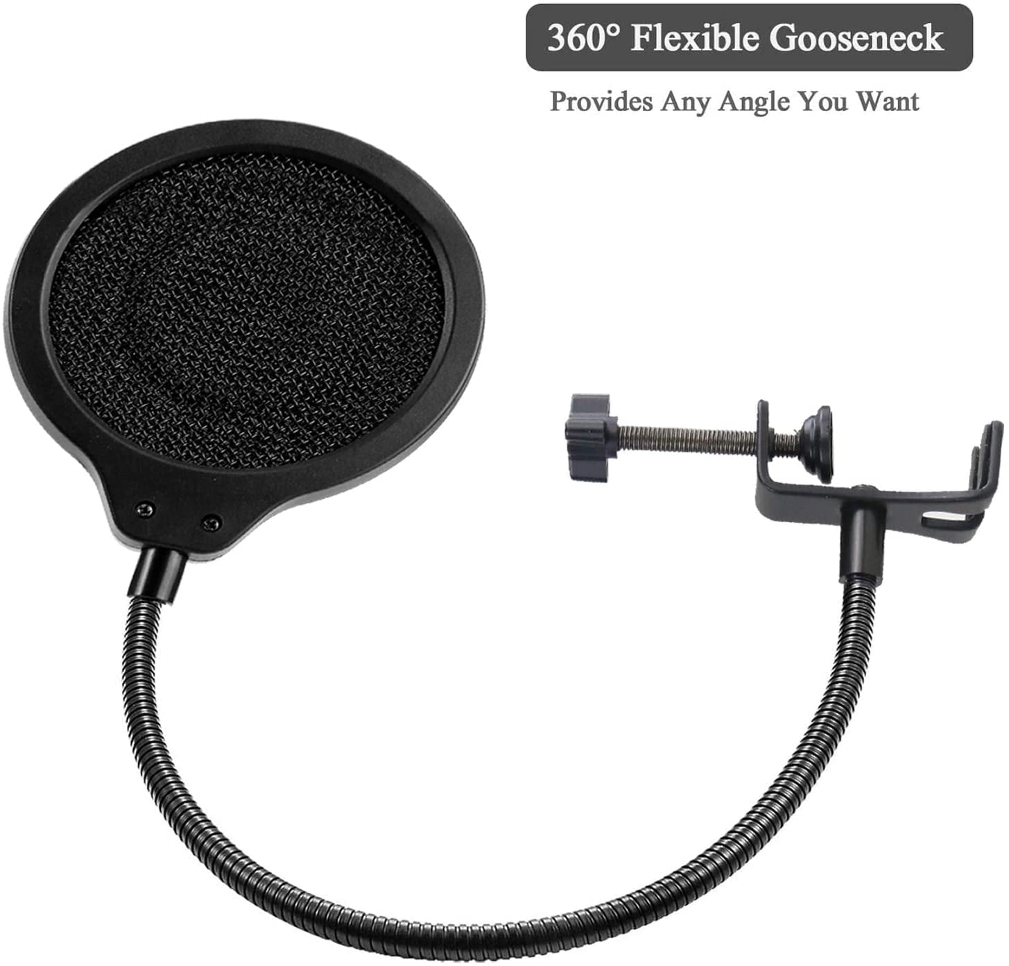 THESG-Snowball Mic Pop Filter - 4 Inch 3 Layers Windscreen with ...