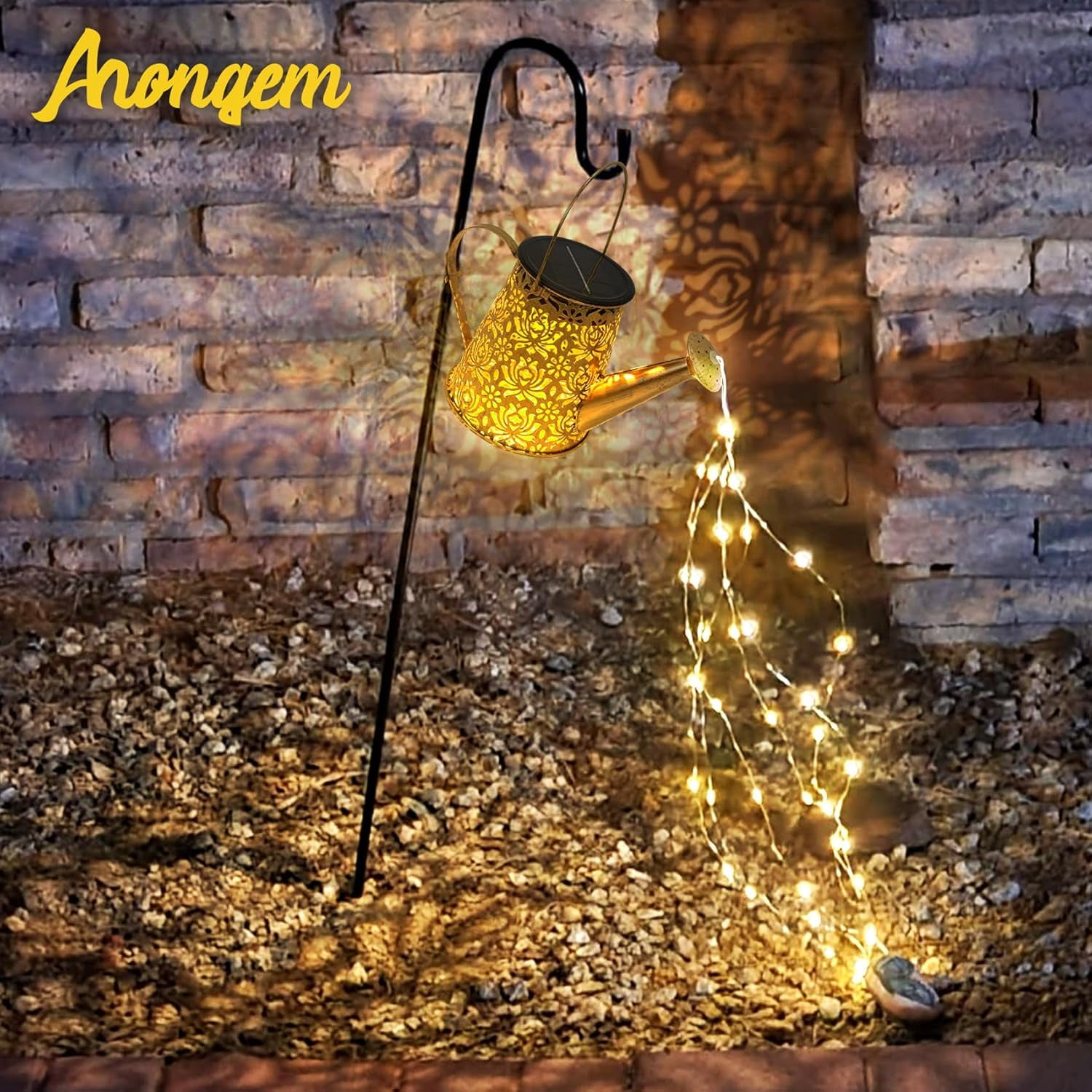 THESG-Solar Garden Lights Outdoor Waterproof: Watering Can Light Solar Powered for Yard Decor ...
