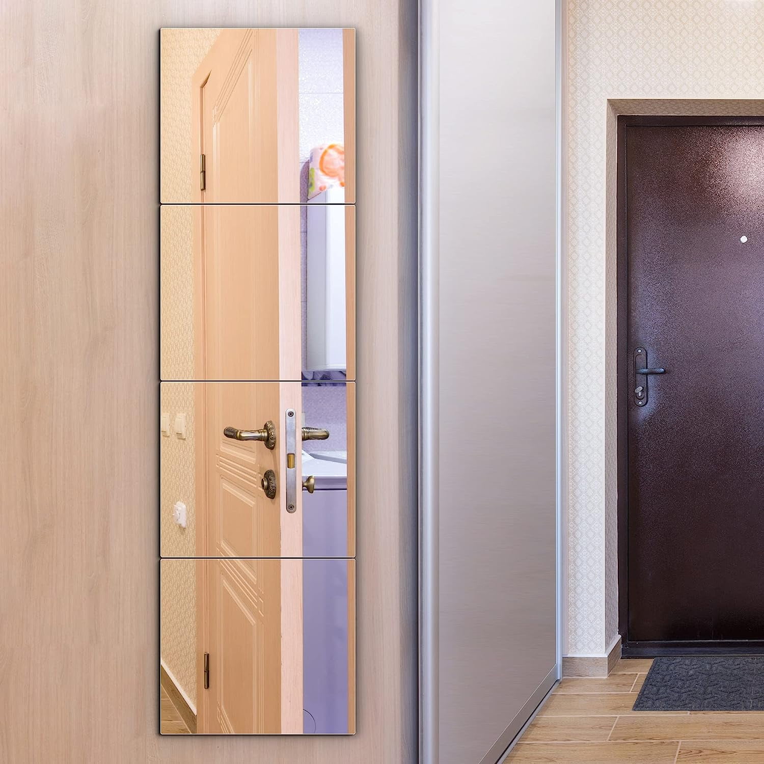 THESG-Unbreakable Full Length Wall Mirror Cheap,Over The Door mirror ...