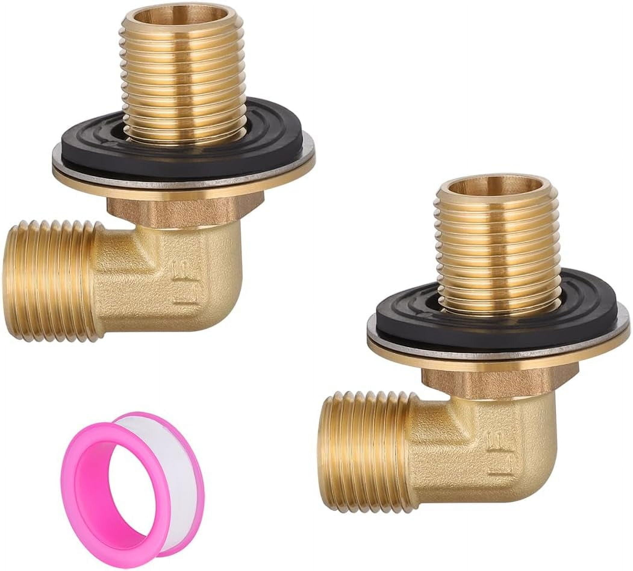 THESG-Wall Mount Commercial Faucet Installation Kit, Wall Mount Kitchen ...