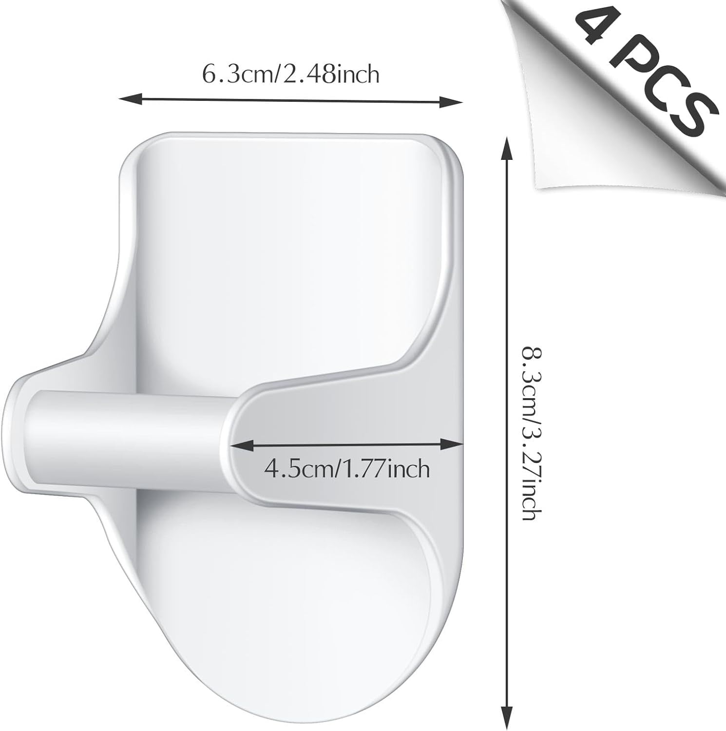 THESG-Wall Mount Spray Bottle Hooks Holder Spray Bottle Hanger Adhesive ...