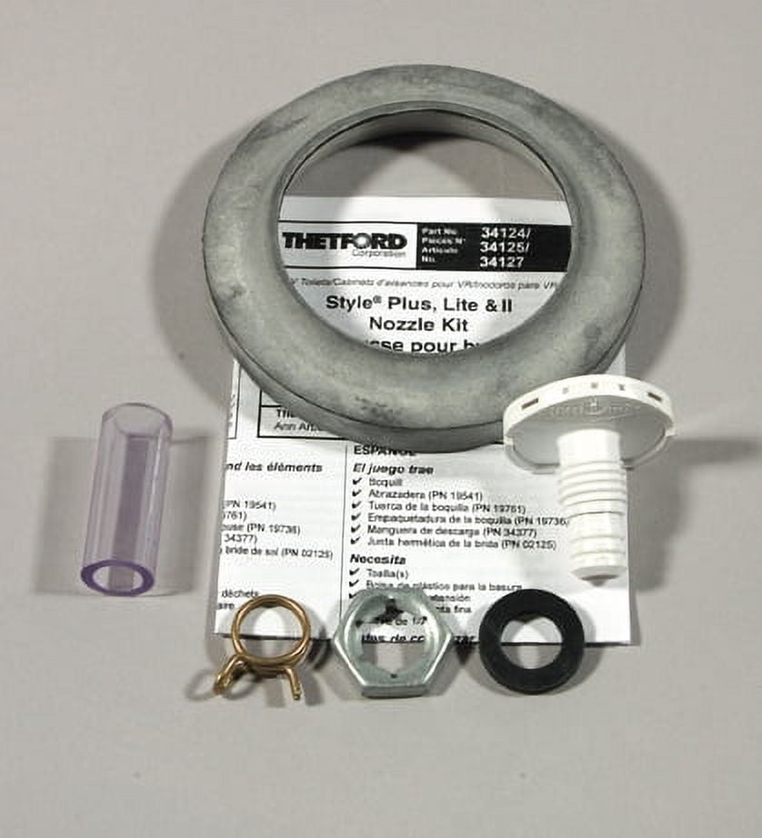 THETFORD 34124 KIT, N OZZLE WHITE STYLE II,L,P - Walmart.com