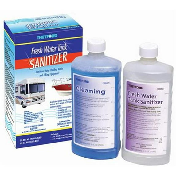 THETFORD 36662 RV Tank Sanitizer - Fresh Water System Cleaner Treatment ...