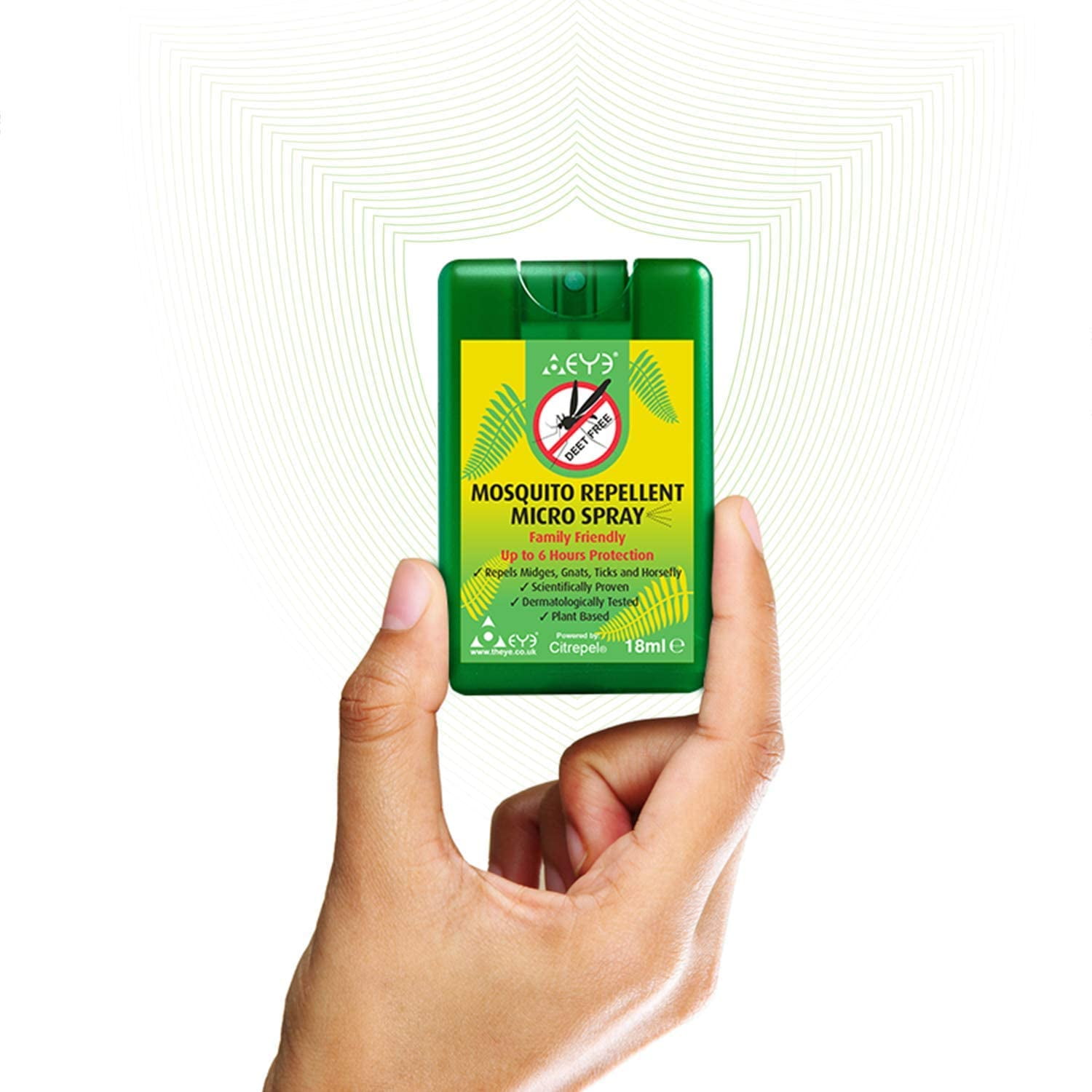 THEYE Powerful Natural Mosquito Repellent Micro Spray | DEET Alcohol ...