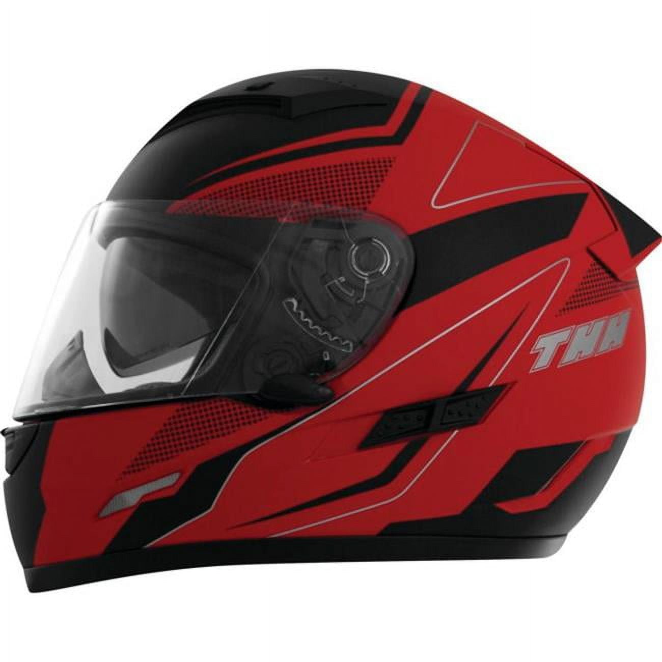 THH Helmets TS-80 FXX Full Face Helmet, Red & Black - Extra Large ...