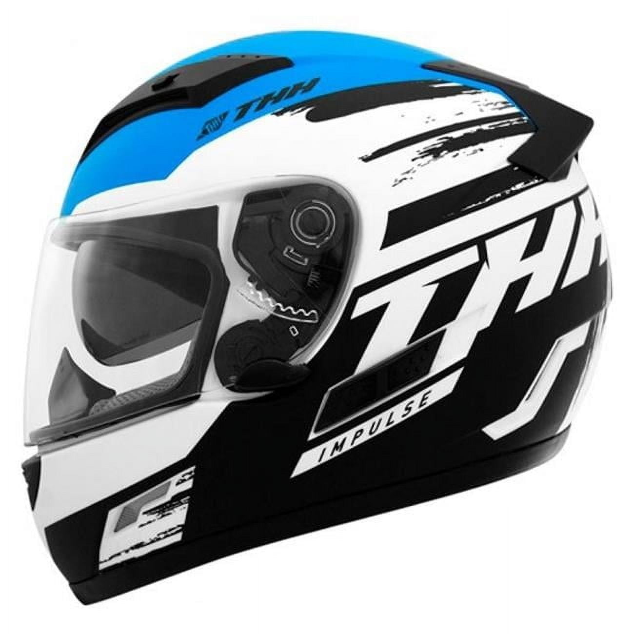 THH Helmets TS-80 Impulse Helmet (Large, Black/Blue) - Walmart.com
