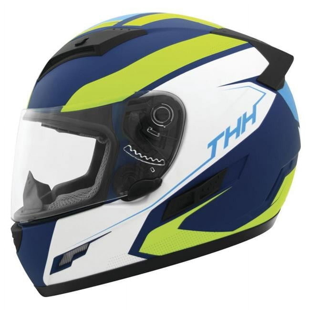 THH Helmets TS-80 Vision Helmet (Large, Blue/Yellow) - Walmart.com