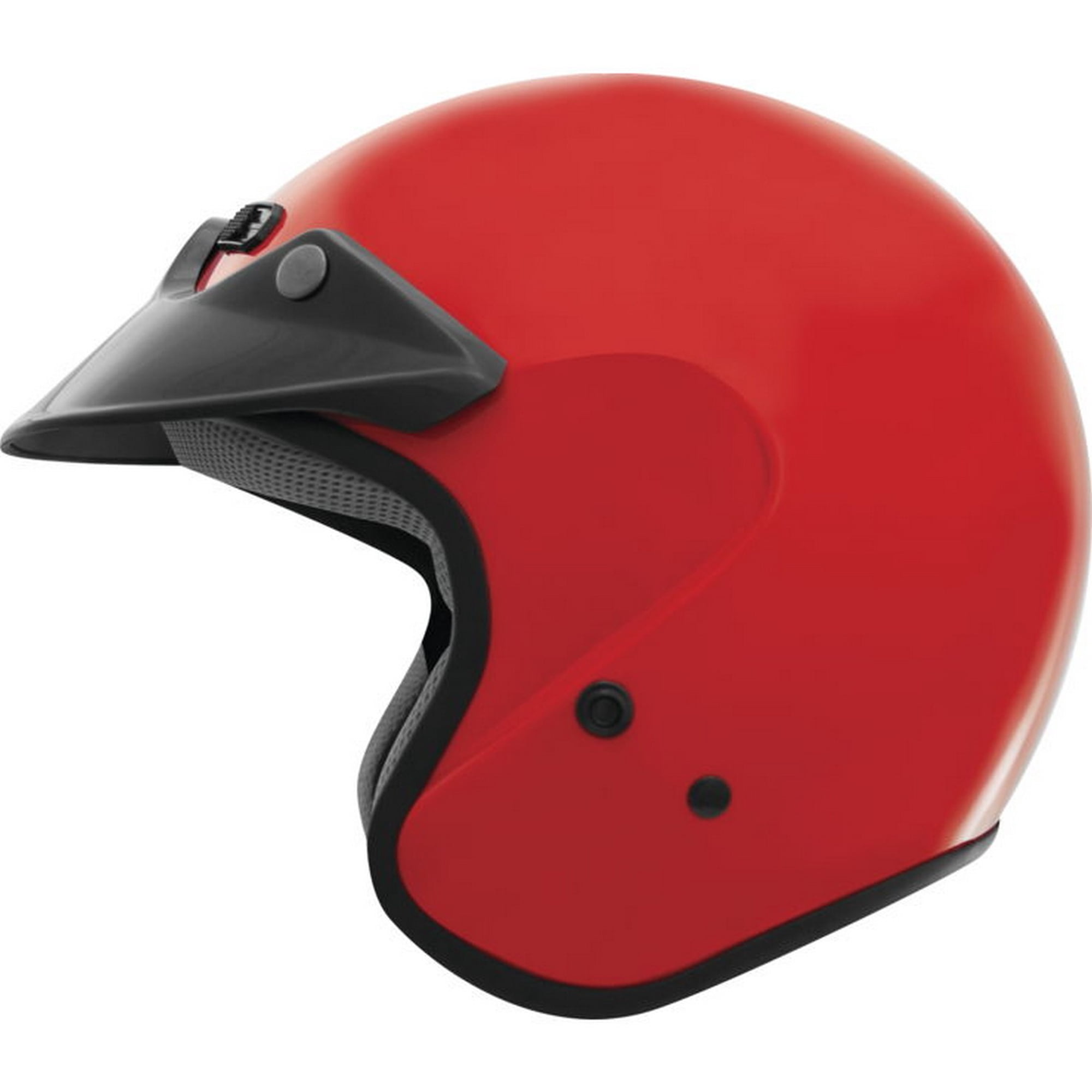 Red Motorcycle Helmet Front